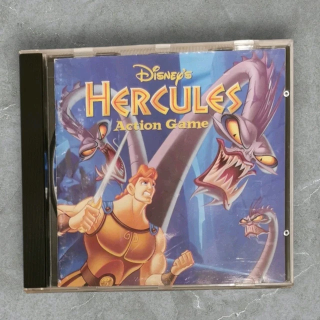 DISNEY'S HERCULES ACTION Game + Animated Storybook PC CD-ROM, 1997 ...