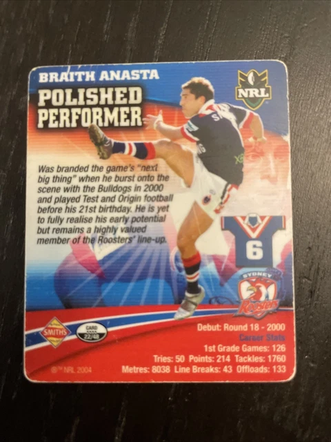 2007 NRL SMITHS Chips Footy Tazo Classic Series $3.00 - PicClick AU
