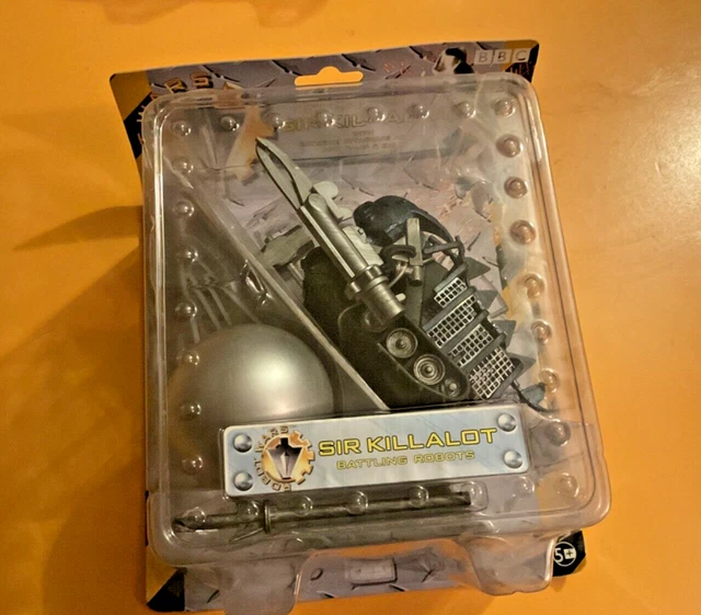 BBC ROBOT WARS Rare Toy Robot Sir Killalot Logistix Sealed Boxed ...