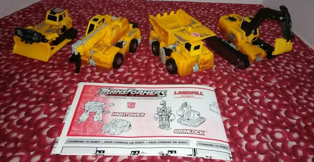 TRANSFORMERS RID COMBINER LANDFILL Walmart Exclusive With Instructions ...