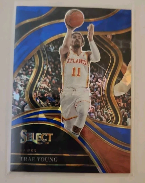 2023-24 PANINI NBA Select Blue Courtside Trae Young Atlanta Hawks #243 EUR 2,21 - PicClick FR