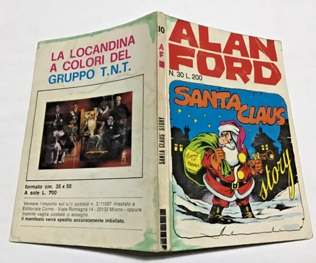 ALAN FORD ORIGINALE 30 SANTA CLAUS (spedisco imbustato) MAGNUS buono+ ...