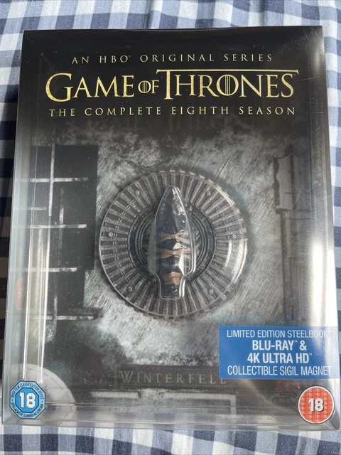 Game Of Thrones Season 8 Blu Ray Steelbook Standard And 4k Sigil
