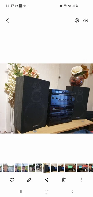 KENWOOD HIFI 4 pieces Stack system separates A-51 High End STEREO AMP+ ...