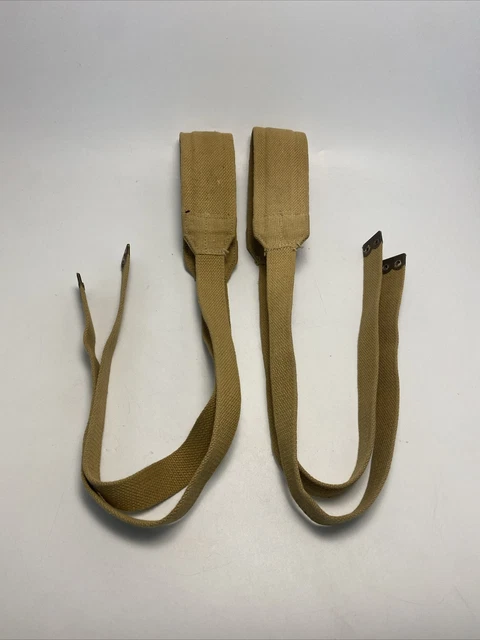 ORIGINAL WW2 CANADIAN Army Pattern 37 Cross Straps Unissued £30.00 ...