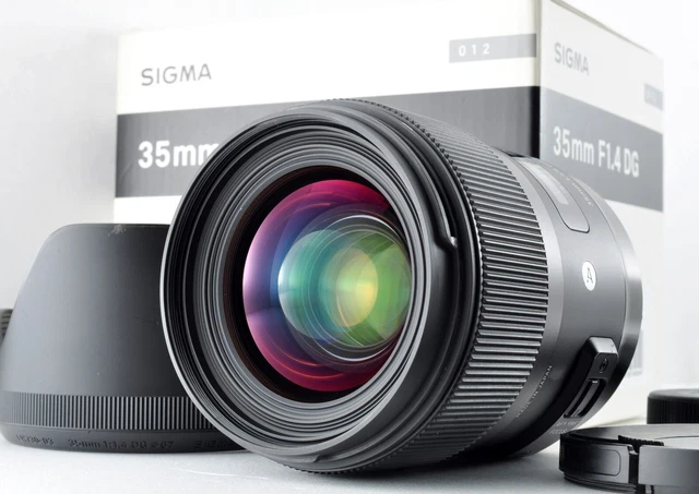 CANON FIT SIGMA ART 35mm F1.4 DC HSM [MINT in Box] Wide Angle AF Prime ...