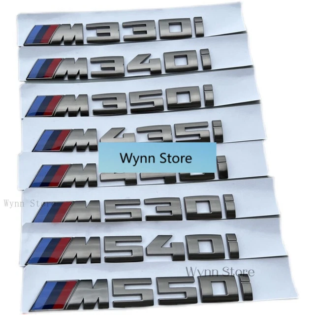 FOR BMW M330I M340i M520i M530i M650i emblem M performance rear trunk ...