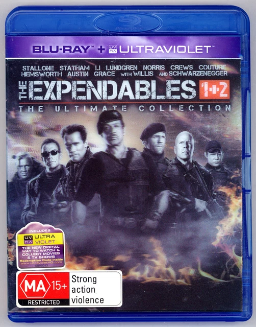 THE EXPENDABLES 1 + 2 ULTIMATE COLLECTION BLU-RAY NEW Sealed ...