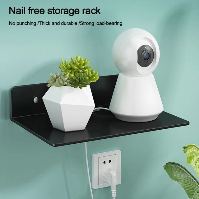 METAL SCREEN TOP Shelf Wall Mount Camera Rack Useful Router Holder EUR ...