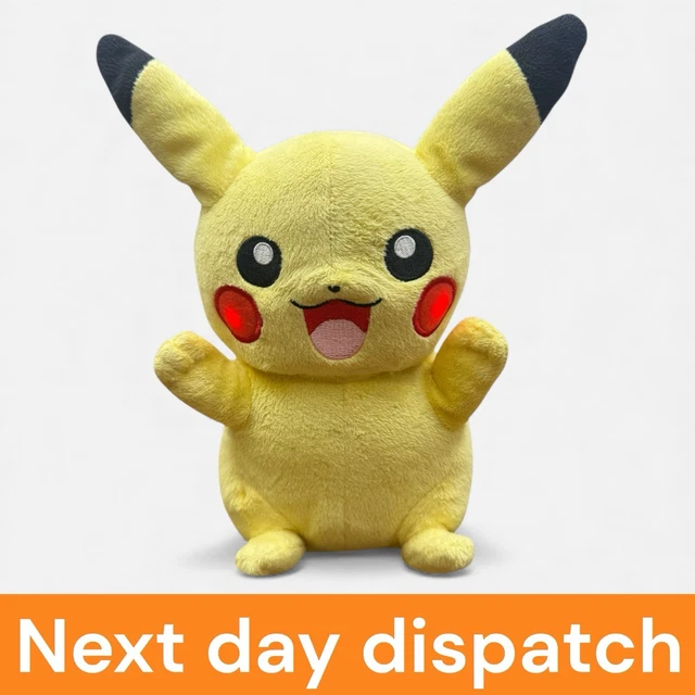 MY FRIEND PIKACHU Plush Pokemon Tomy Toy 11” Lights Up Talking Moving ...