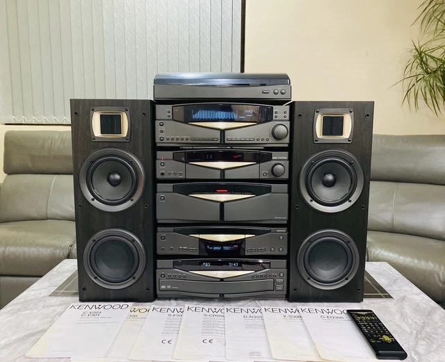 KENWOOD 21 SERIES HiFi Separates Stereo Stack System Speakers Remote £ ...