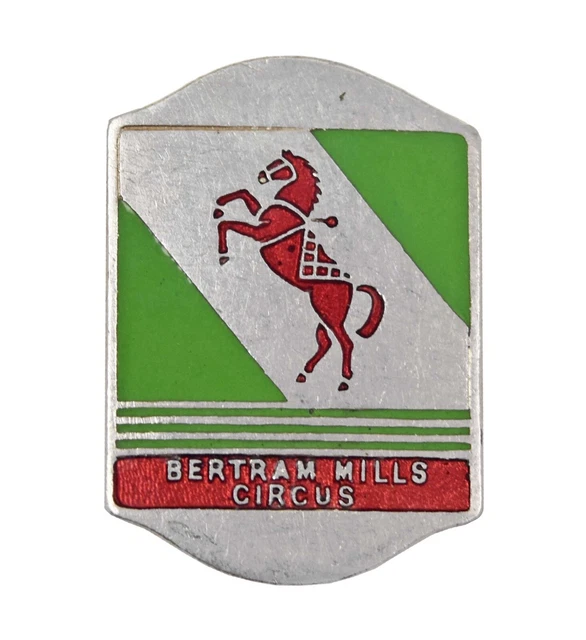 VINTAGE OLD BERTRAM Mills Circus Fun Fair 1950s Staff Workers Enamel ...