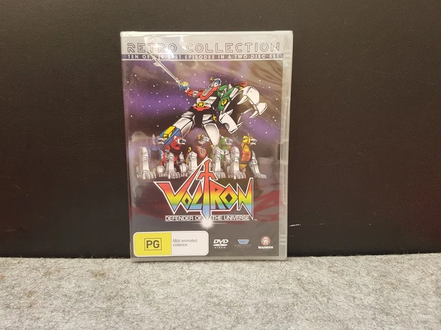 VOLTRON DEFENDER OF the Universe Retro Collection DVD Brand New ...