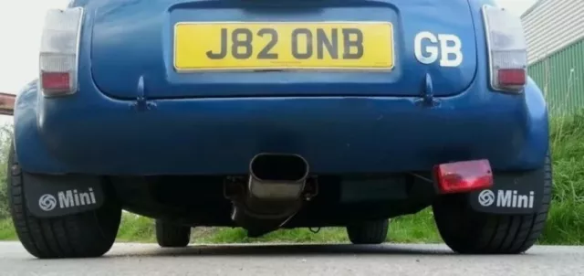 CLASSIC MINI MUDFLAPS Austin Morris Cooper Clubman Traveller Universal ...