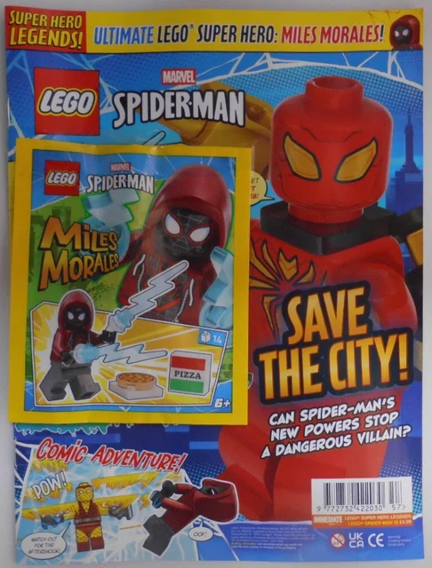 LEGO SUPERHERO LEGENDS magazine Spider-Man #15 2025 + Miles Morales ...