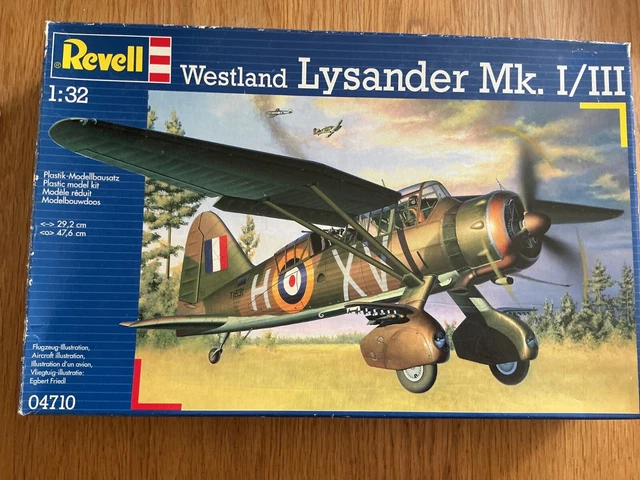 REVELL KIT 04710 1:32 Westland Lysander Mk. 1/111 £56.00 - PicClick UK
