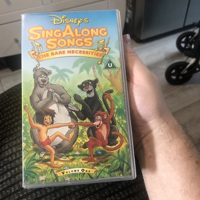 SING ALONG SONGS The Bare Necessities VHS. £2.49 - PicClick UK
