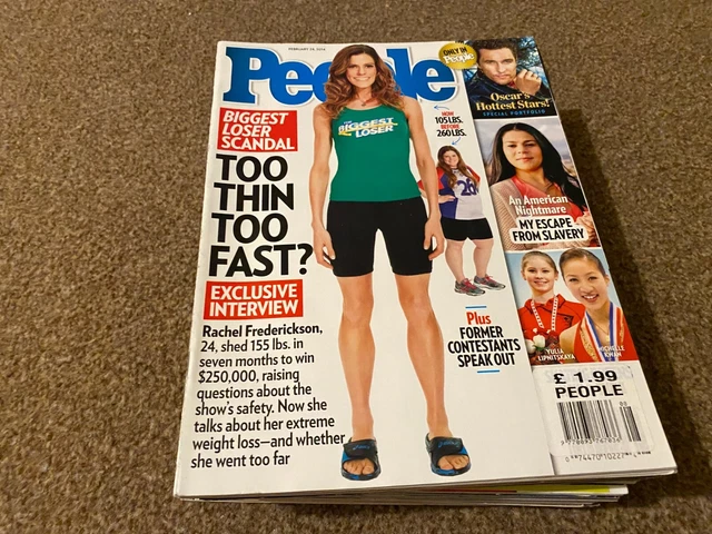 PEOPLE MAGAZINE 24/2/14 Rachel Frederickson Yulia Lipnitskaya Michelle ...