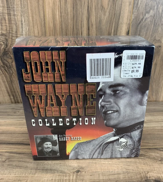 JOHN WAYNE COLLECTION VHS 7 Tape Set Blue Steel Texas Terror Dawn Rider ...