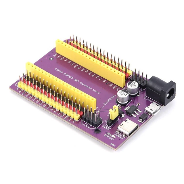 ESP32 DEVELOPMENT MODULE USB 38Pin TYPE-C/MICRO Module GPIO Expansion ...