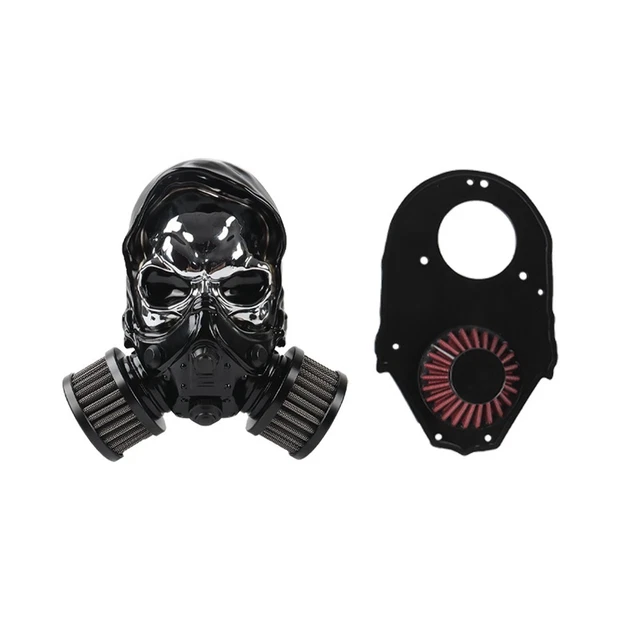 2025 2026 SKULL Air Cleaner Filter Street Bob For Harley 117/121 Low ...