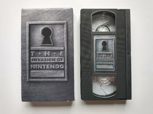 NINTENDO POWER &THE Invasion of Nintendo" VHS Cassette Collector Promo ...
