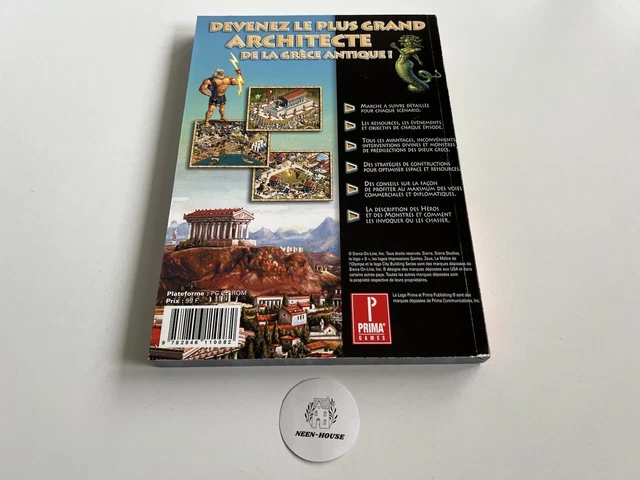 GUIDE STRATÉGIQUE OFFICIEL Prima Zeus Le Maître De L’Olympe (PC ...