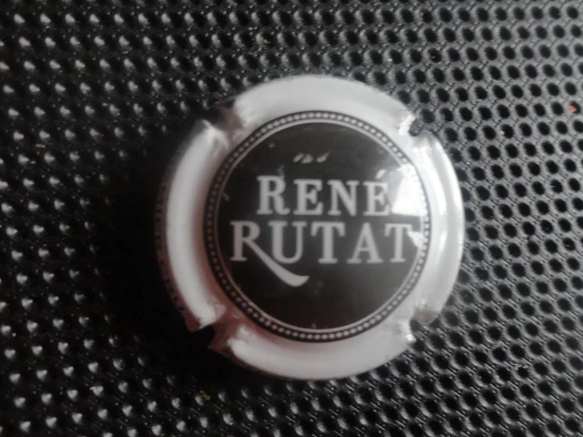 CAPSULE DE CHAMPAGNE - RENE RUTAT - N°08a Noir, contour blanc EUR 1,00 ...