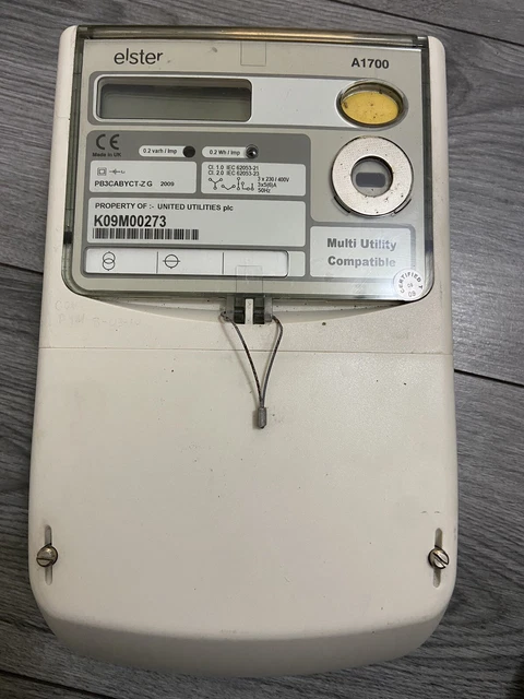 ELSTER A1700 PHASE Electricity Meter £125.52 - PicClick UK