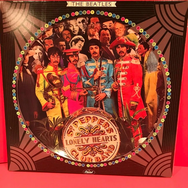 THE BEATLES, SGT. Pepper's Lonely Hearts Club Band, disque photo (États ...