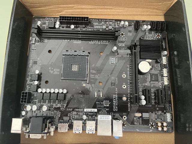 GIGABYTE ULTRA DURABLE GA-A320M-S2H V2 AMD AM4 Motherboard £48.53 ...