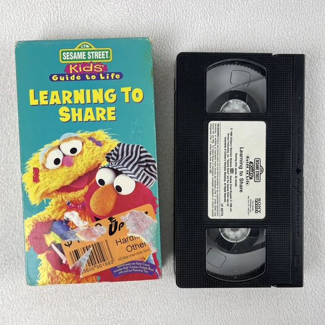 SESAME STREET - Kids Guide to Life: Learning to Share (VHS, 1996) £32. ...