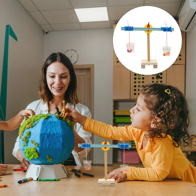 DIY BALANCE SCALE Toy Math Teaching Kids Science Learning Kit Model £8. ...