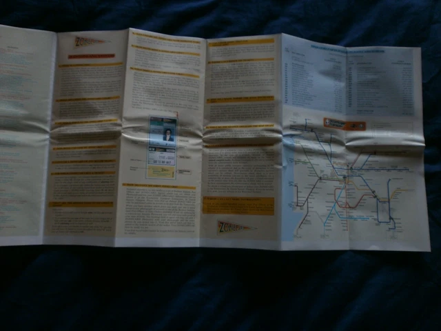GLASGOW STRATHCLYDE BUS & Rail Map-North East Area 1989 £1.99 - PicClick UK