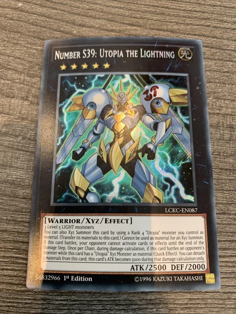 YUGIOH NUMBER S39: Utopia The Lightning LCKC-EN087 EUR 3,50 - PicClick FR