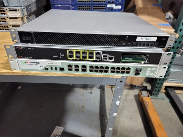 FORTINET FORTIGATE 310B USB Network Security Firewall FG-310B $34.98 ...