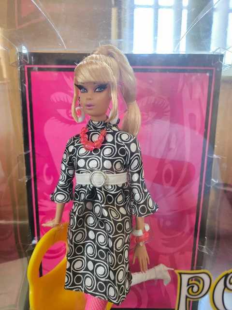 MATTEL POP LIFE Barbie Blonde MOD Limited Gold Label 50th anniversary ...