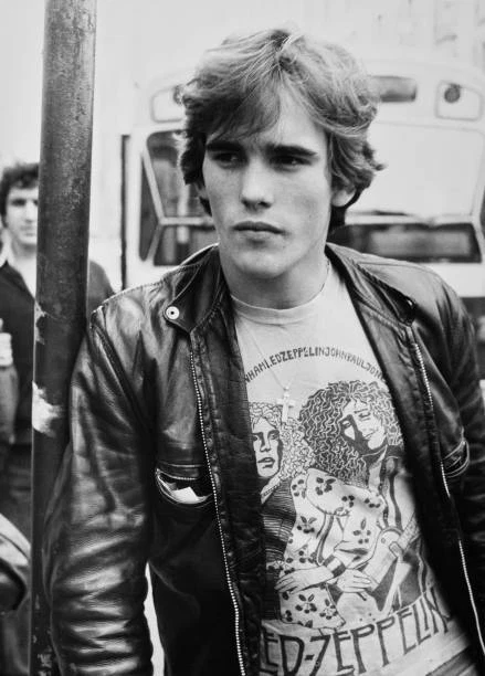MATT DILLON WEARING a Led Zeppelin t-shirt from their 1975 tour US- Old ...