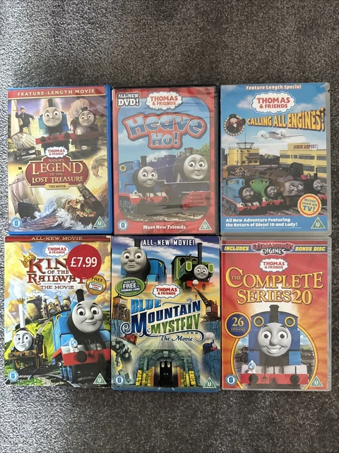 THOMAS THE TANK Engine And Friends DVD Bundle X6 Discs Kids Fun Family ...