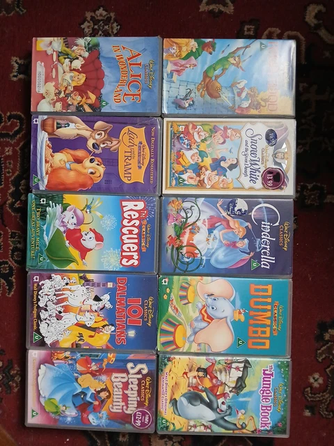 WALT DISNEY CLASSICS VHS Bundle X 10 £21.52 - PicClick UK