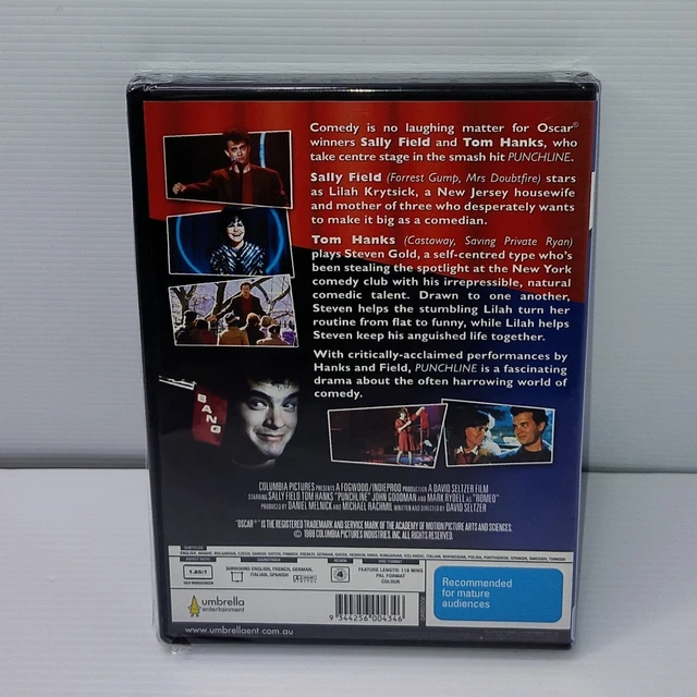 PUNCHLINE DVD REGION 4 Tom Hanks Sally Field New and Sealed $12.95 ...