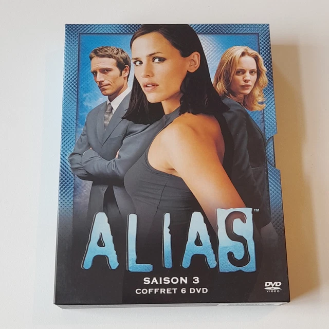 COFFRET ALIAS SAISON 3 avec 6 dvd Jennifer GARNER Digipack avec bonus EUR 13,60 - PicClick FR