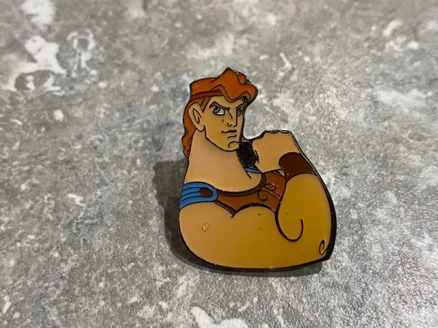 DISNEY HERCULES SHOWING His Muscles Pin Propin £8.99 - PicClick UK