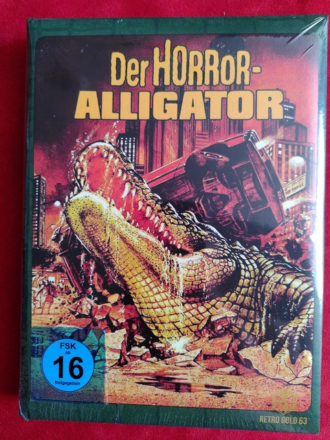 DER HORROR-ALLIGATOR (1980) Limitiertes & wattiertes MEDIABOOK - Blu ...