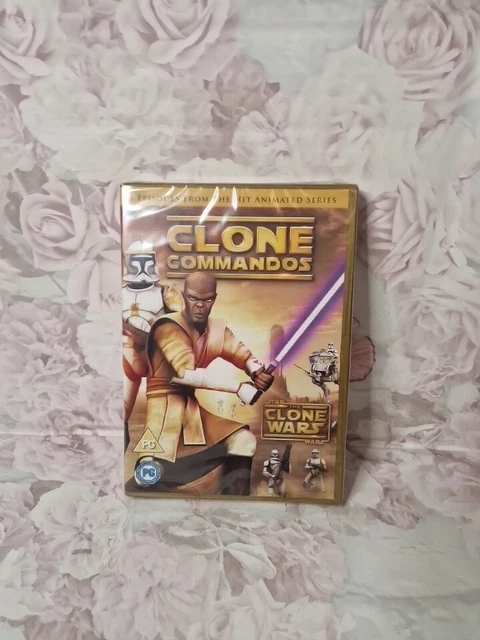 STAR WARS THE Clone Wars Commandos DVD (2009). Factory Sealed £5.00 - PicClick UK