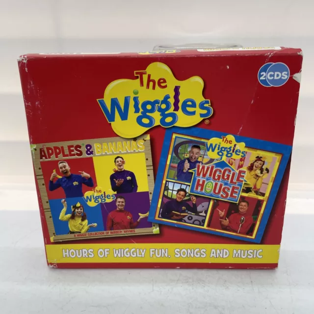 The Wiggles Apples And Bananas And Wiggle House Cd Box Set Free Fast Post £