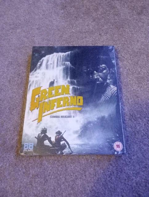 THE GREEN INFERNO AKA Cannibal Holocaust 2 Blu-ray Slip Case & Booklet ... THE GREEN INFERNO AKA Cannibal Holocaust 2 Blu-ray Slip Case & Booklet ...
