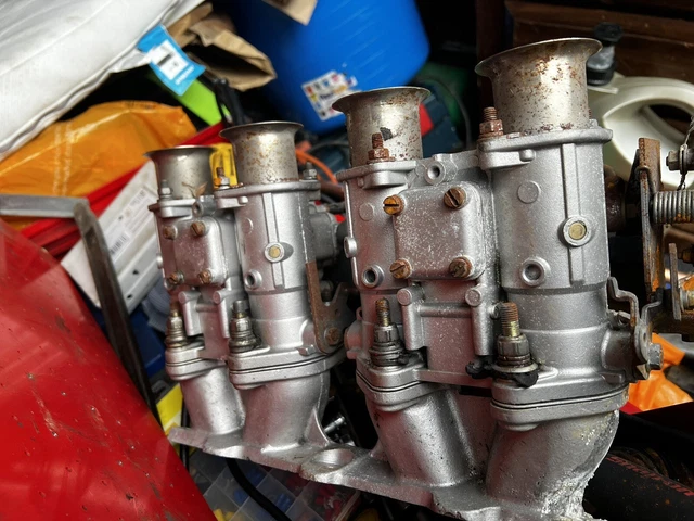 WEBER TWIN 40S Dcoe With 205 Gti Manifold EUR 294,87 - PicClick FR