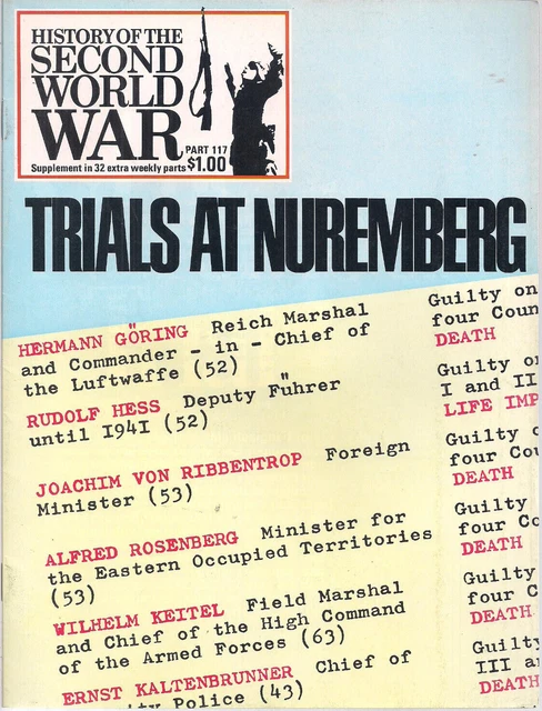 (RARE) HISTORY OF the Second World War Part 117, Trials At Nuremberg ...