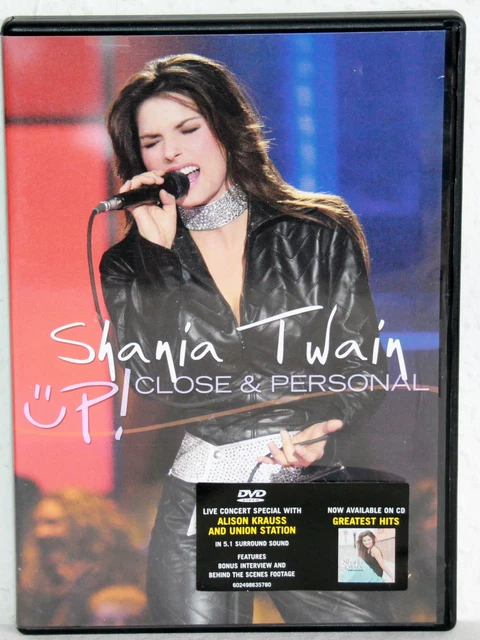 DVD - SHANIA Twain - Up! Close and Personal - Neu - Originalverpackt ...